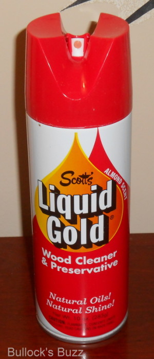 Scott's Liquid Gold: 'Be Good to Your Wood!' - Bullock's Buzz