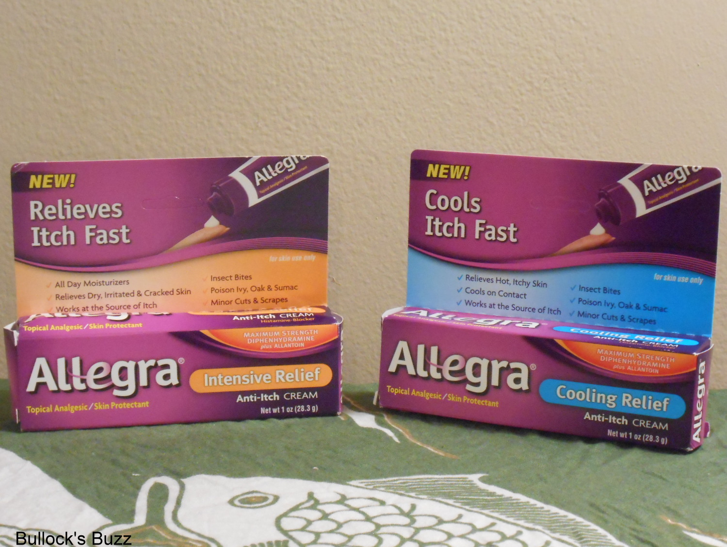 Allegra Anti-Itch Cream: Fast Acting Relief - Bullock's Buzz