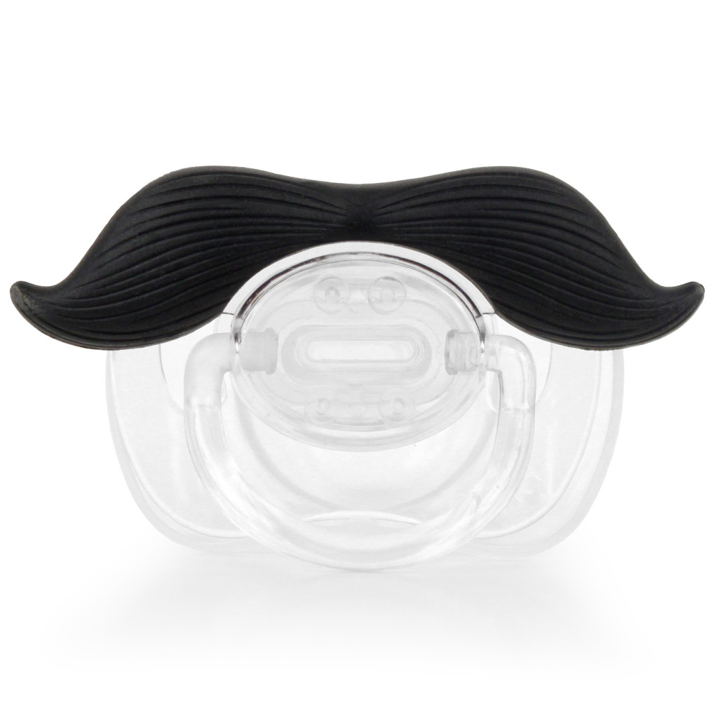 Mustachifier: The Pacifier with Style! - Bullock's Buzz