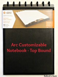 Staples Arc Customizable Notebook Top Bound - Bullock's Buzz
