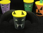 Halloween Monster Snack Cups - Bullock's Buzz