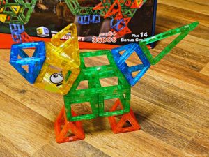 ClickBlock: Click Whiz 3D Magnetic Construction Toy - Bullock's Buzz
