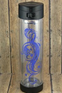 Glasstic Shatterproof Glass Water Bottle - Bullock's Buzz