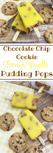 French Vanilla Pudding Pops: Recipe