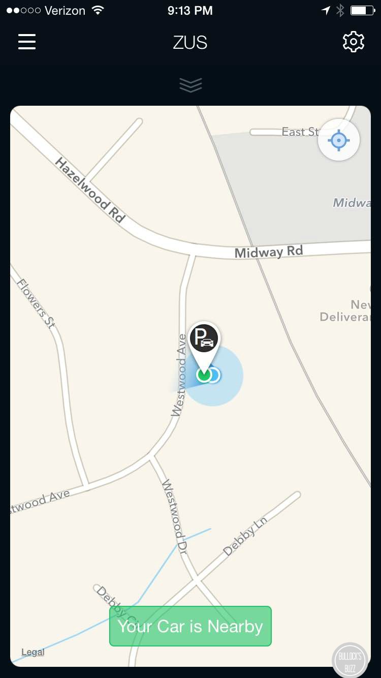 ZUS Smart Car Finder and Car Charger