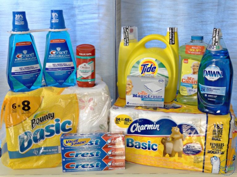 Stock up on Summer Essentials with P&G at Walmart.com