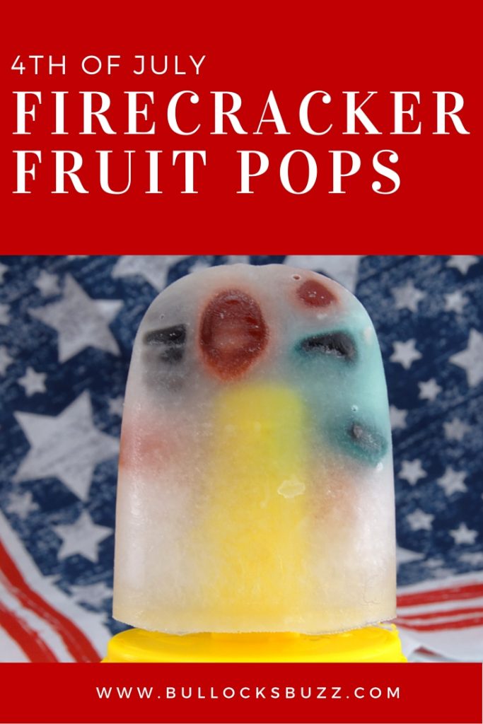 Firecracker Fruit Pops Easy 4th of July Treat