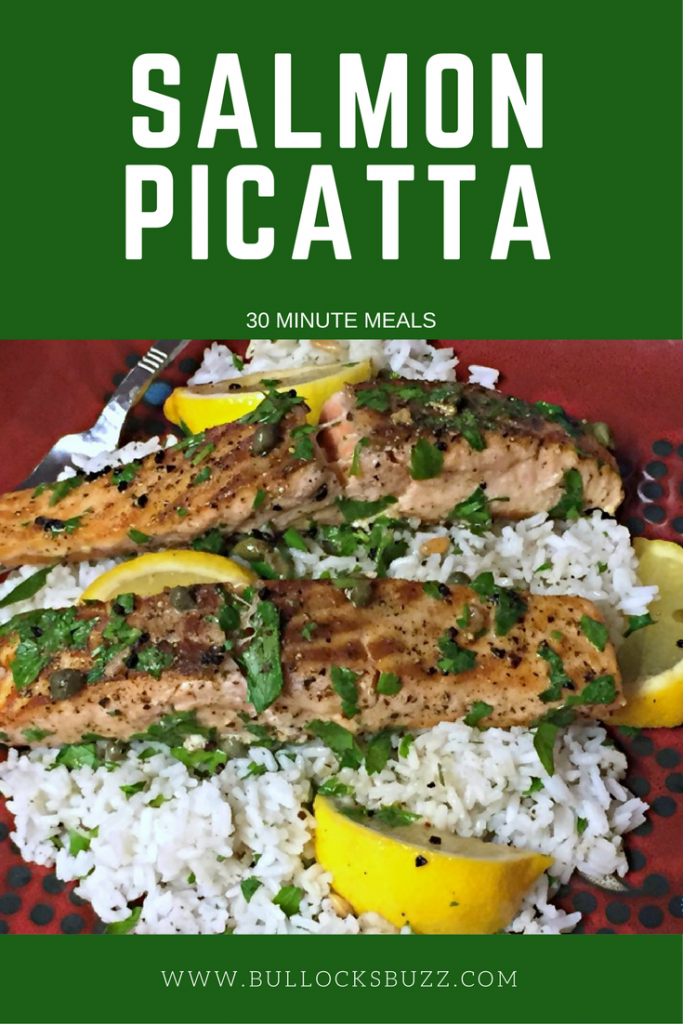 Salmon Picatta Recipe - Quick, Easy and Delicious School Night Meal