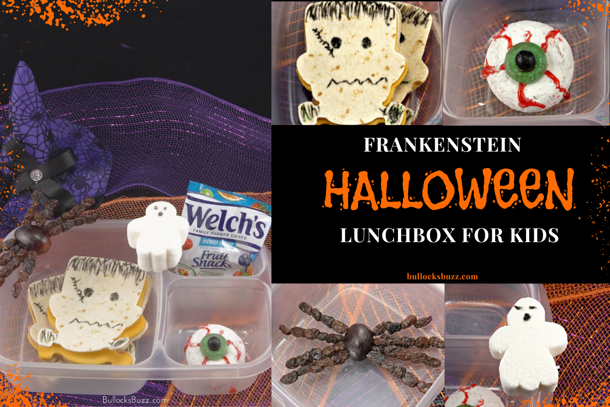 Halloween Lunch Box - Frankenstein Halloween Lunch for Kids
