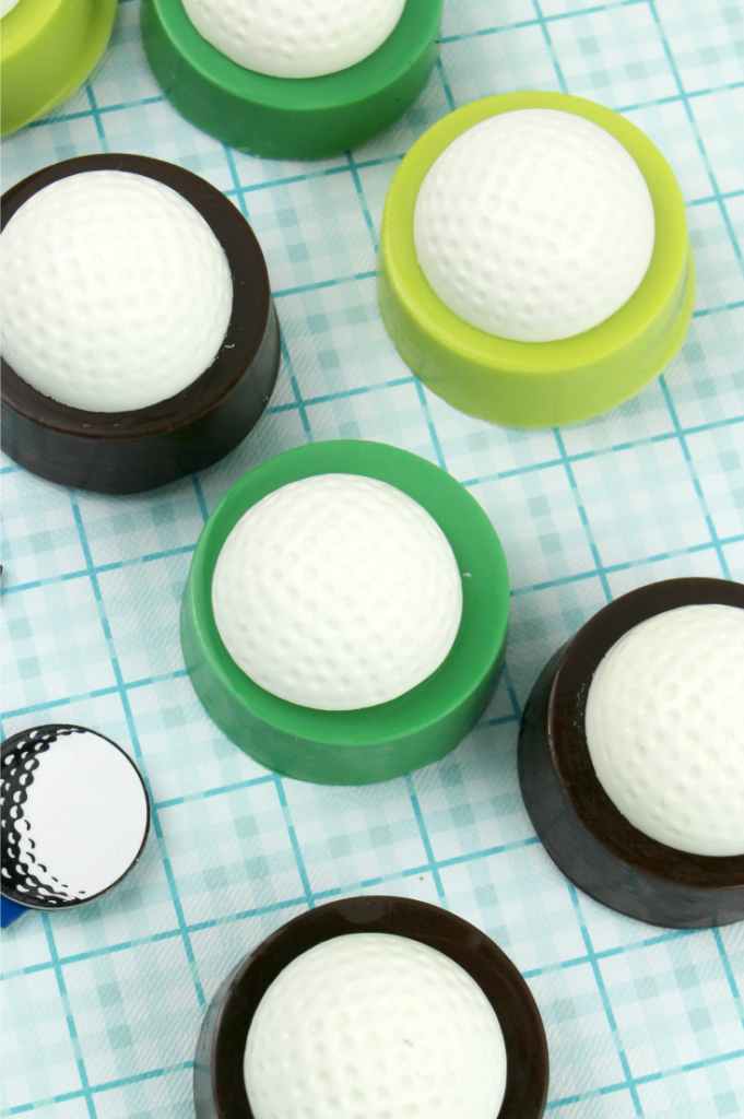 Chocolate-Dipped Golf Ball Cookies - Father's Day Treat