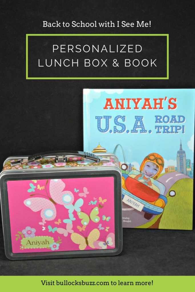 Back to School Fun with a Personalized Lunch Box & Book from I See Me!