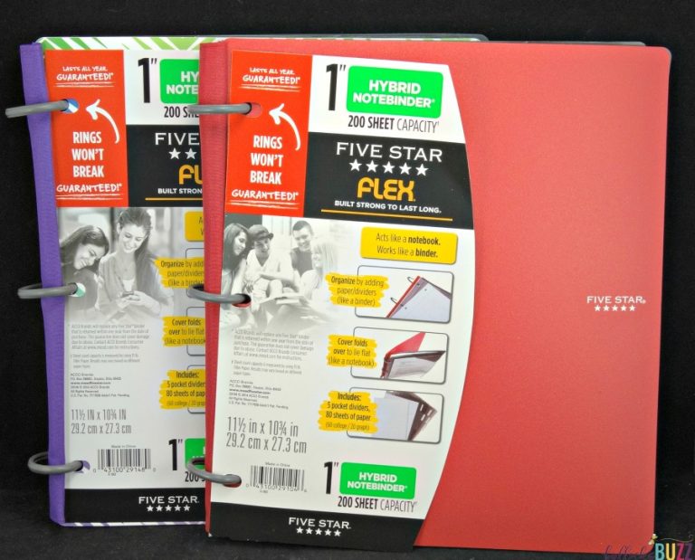 Back to School with Five Star School Supplies - Bullock's Buzz