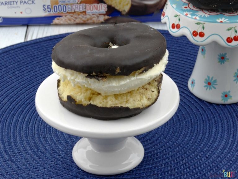 Donut Ice Cream Sandwich Recipe + Entenmann's Donuts