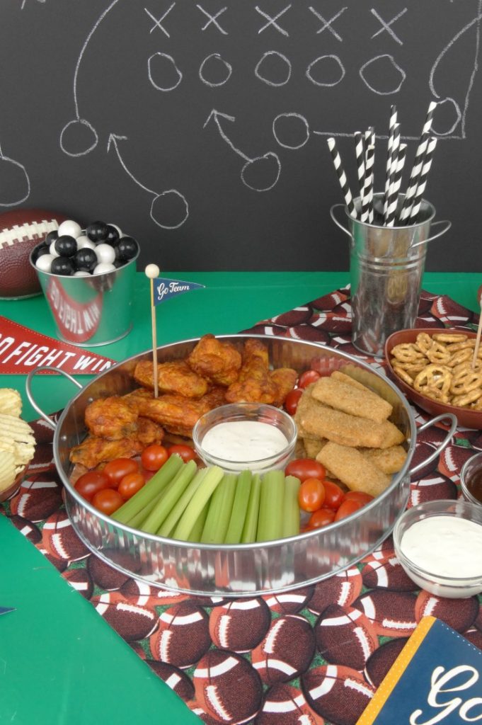Fall Football Party Food Ideas + Homemade Ranch Dipping Sauce Recipe ...