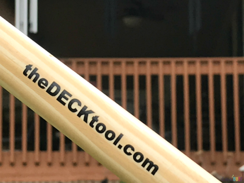 The DECK Tool - An Easier Way to Clean Your Deck - Bullock's Buzz