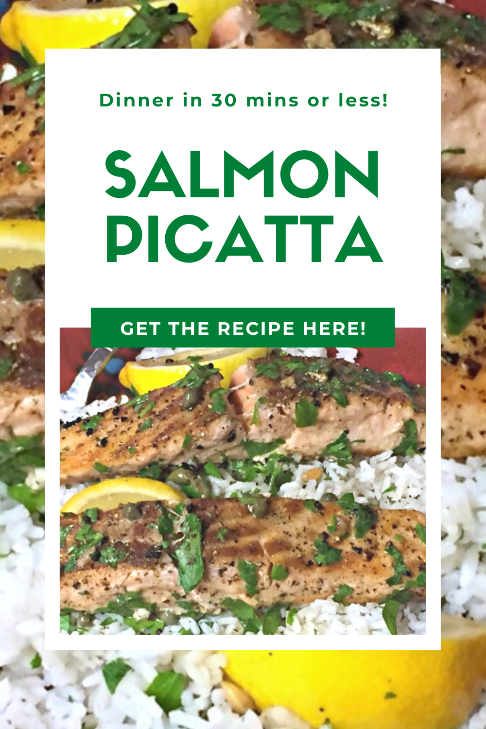 Salmon Picatta Recipe - Quick, Easy and Delicious School Night Meal