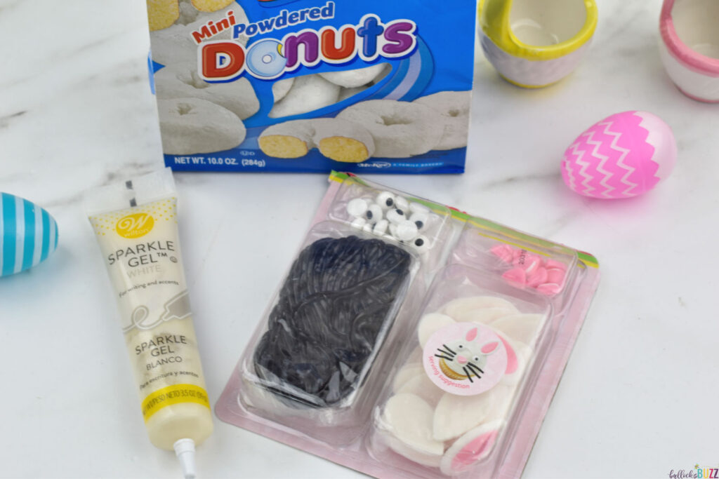 No-Bake Easter Dessert - Easter Bunny Donuts - Bullock's Buzz