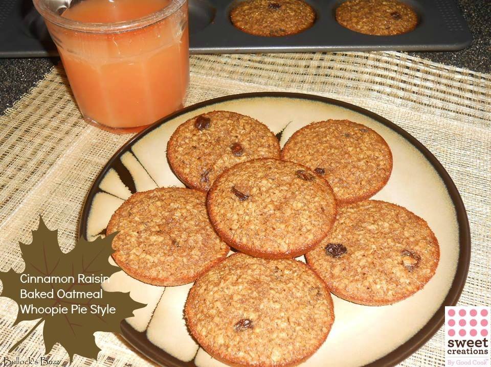 Cinnamon Raisin Baked Oatmeal Whoopie Pies - Good Cook Sweet Creations ...