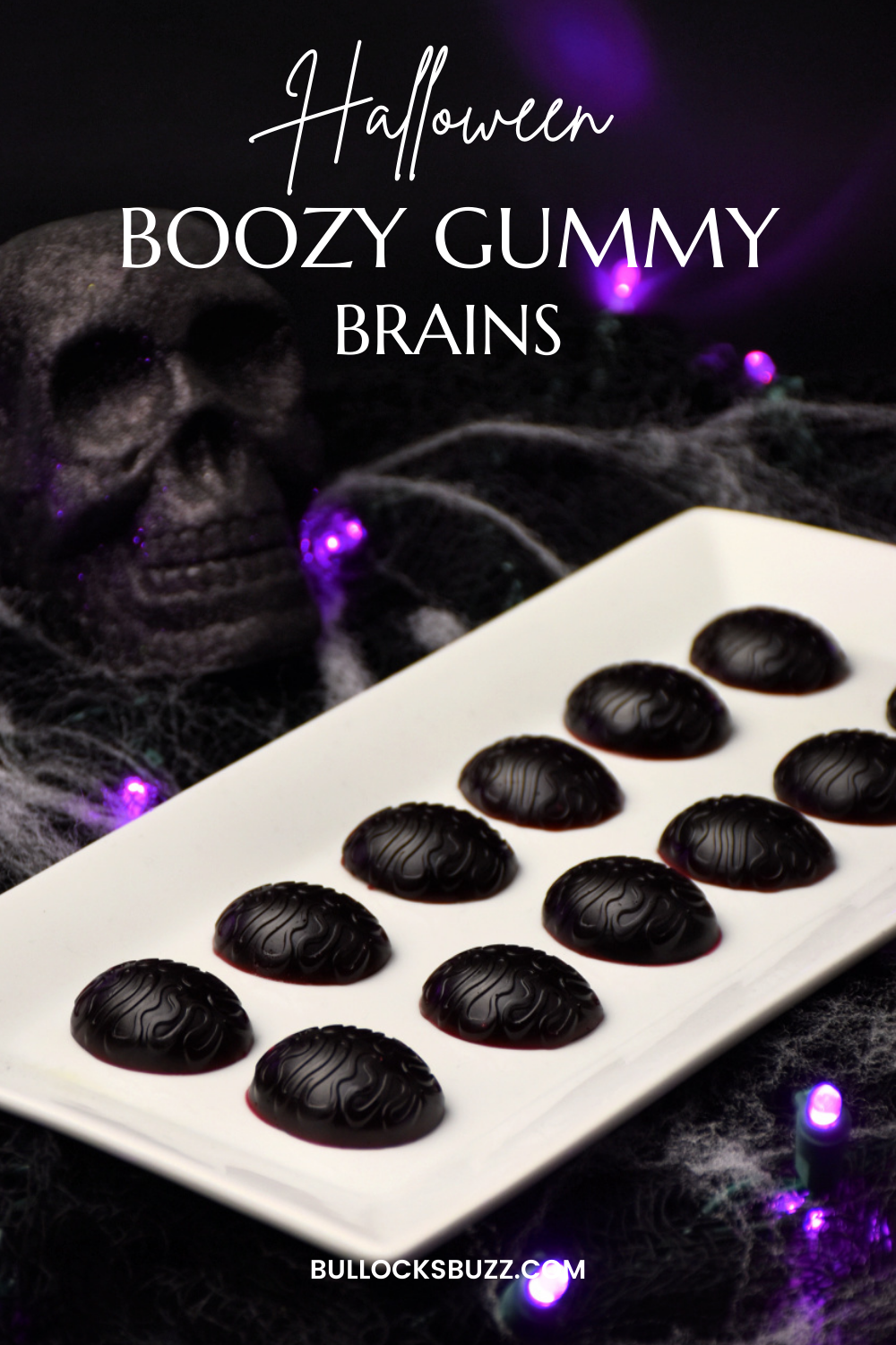 Halloween Boozy Gummy Brains - Bullock's Buzz