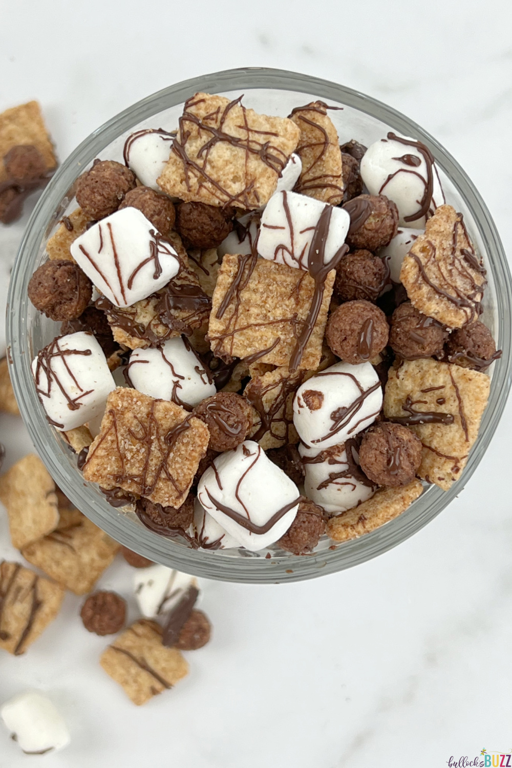 S'mores Snack Mix Recipe - Easy No Bake Dessert - Bullock's Buzz