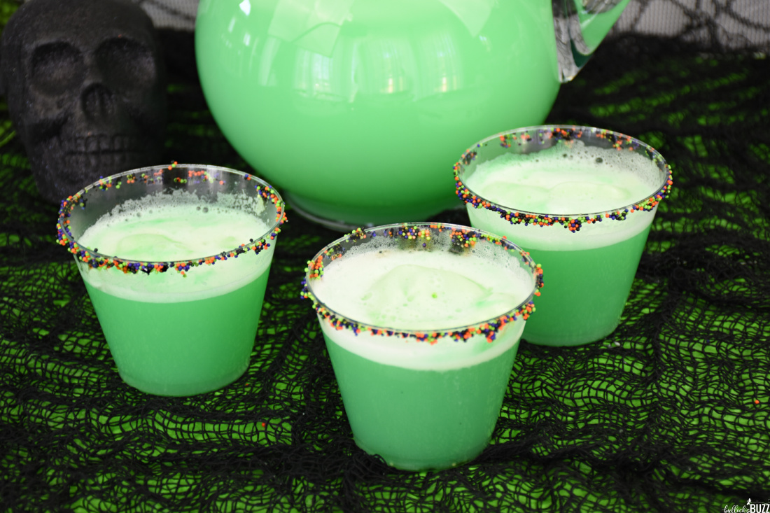 Poison Potion Punch - Halloween Punch for Kids with Lime Sherbet ...