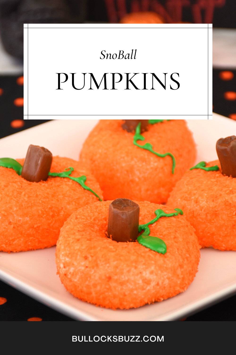 SnoBall Pumpkin Cakes - Fun Fall Pumpkin-Themed Treat [+Video ...