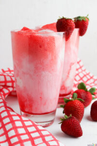 Strawberry Float - Delicious Strawberry Ice Cream Float - Bullock's Buzz