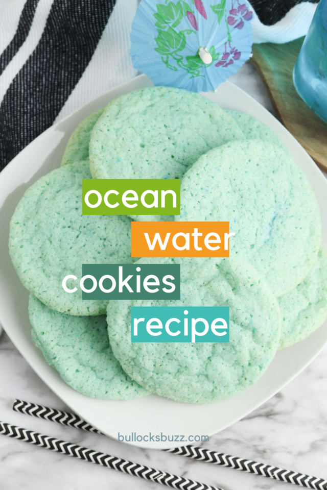 Ocean Water Cookies: A Sweet Sonic-Inspired Treat with a Tropical Vibe ...