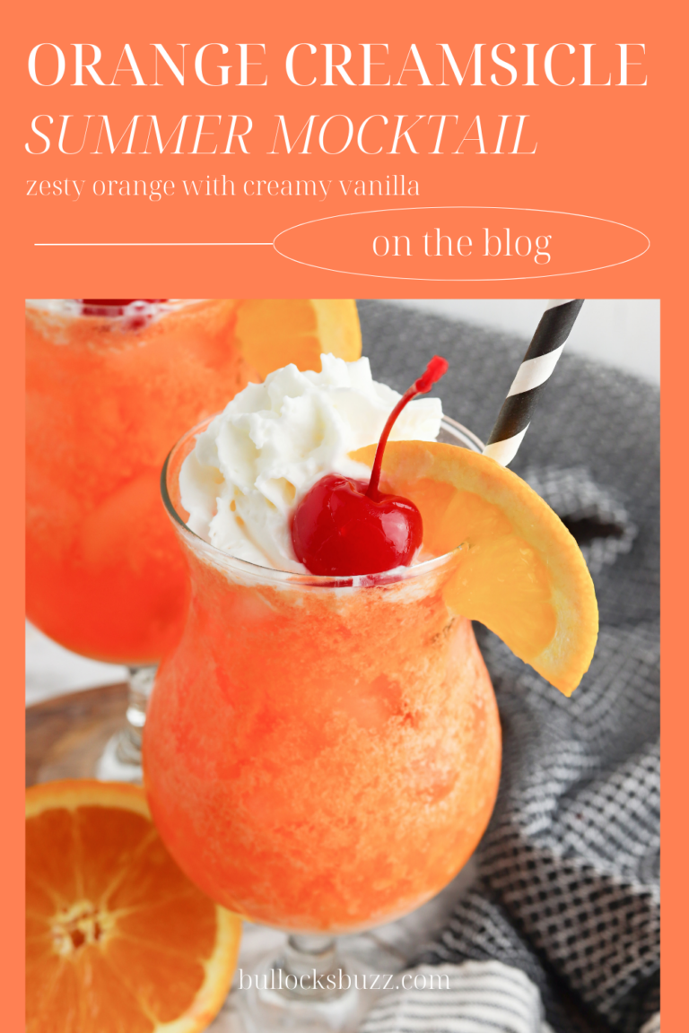 Ultimate Orange Creamsicle Mocktail Recipe - Bullock's Buzz