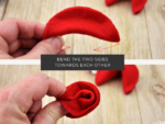 DIY Felt Fortune Cookies for Valentine's Day: Easy Handmade Gift Idea ...