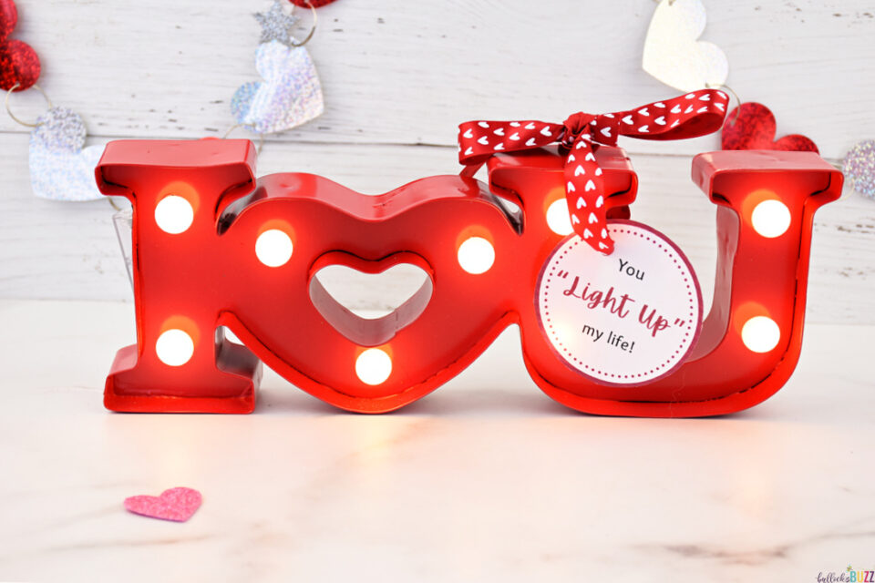14 Days of Valentine's with Free Printable Tags - Bullock's Buzz