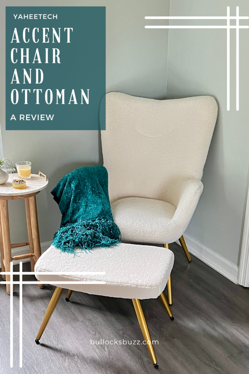 Yaheetech Accent Chair and Ottoman Set Review - Bullock's Buzz
