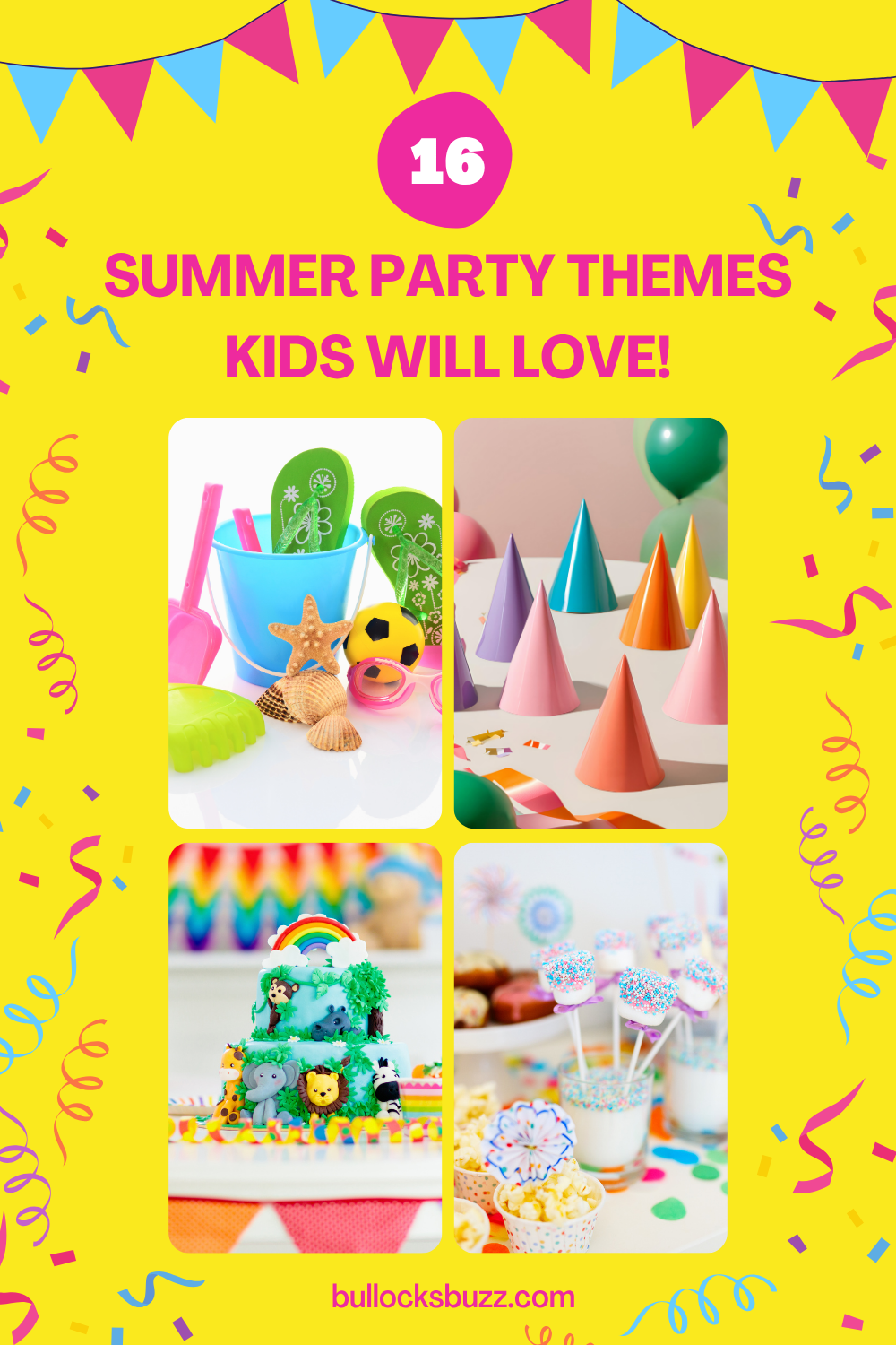 Simple Summer Party Themes Kids Will Love - Bullock's Buzz